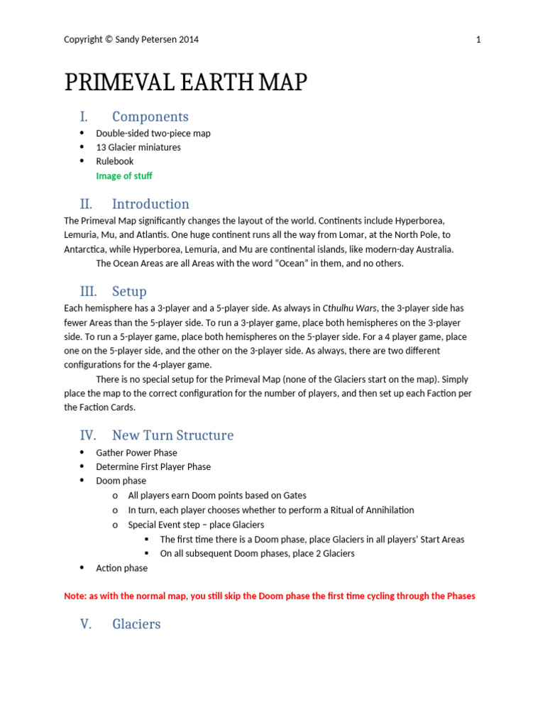 Final Primeval Earth Rulebook | PDF | Earth Sciences