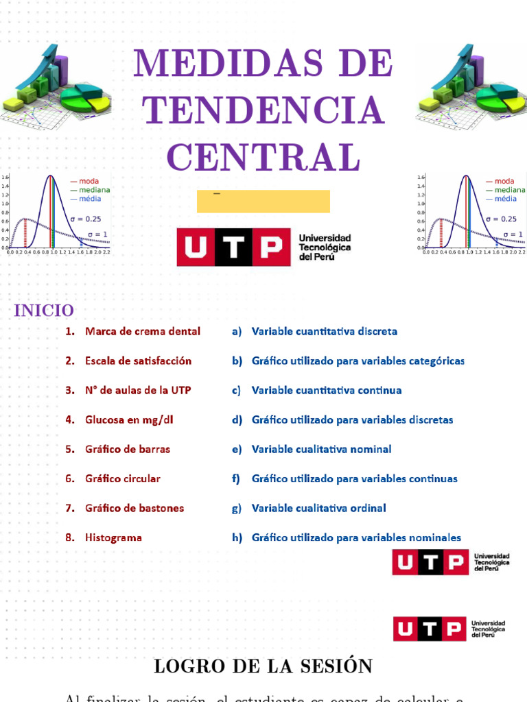 S03 - Medidas de Tendencia Central | PDF | Mediana
