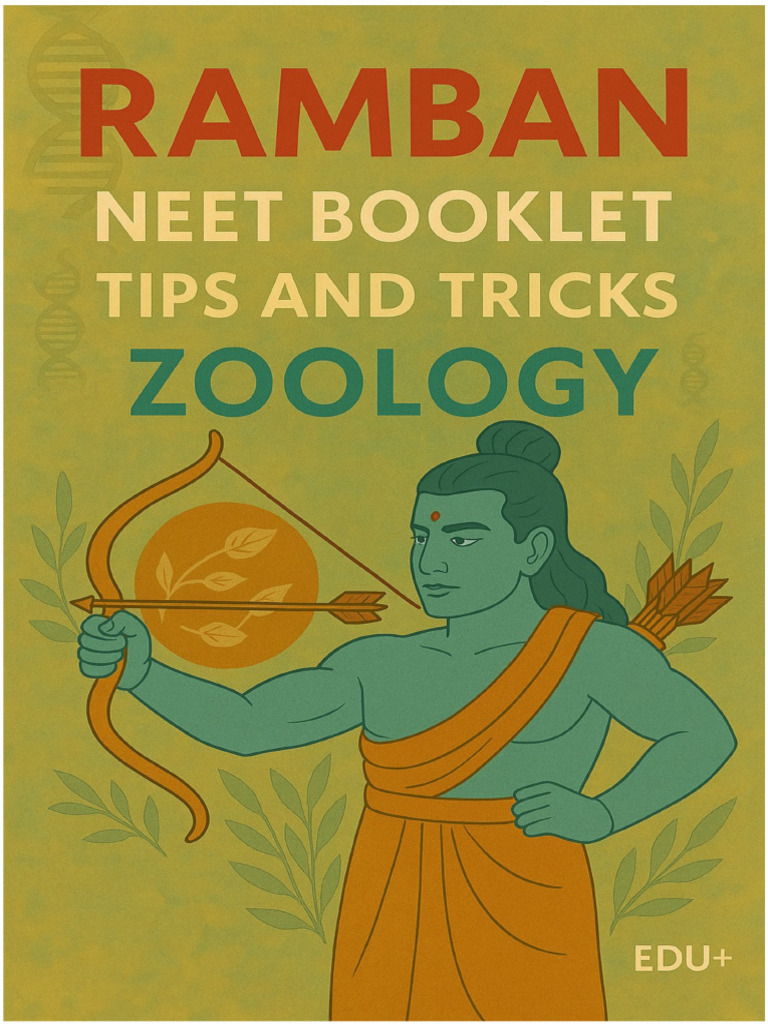 Zoology Neet Tips Trick Ramban | PDF