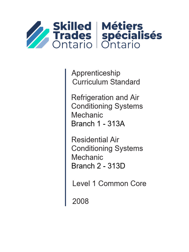 Refrigeration & AC Mechanic Curriculum | PDF | Heat Transfer | Heat