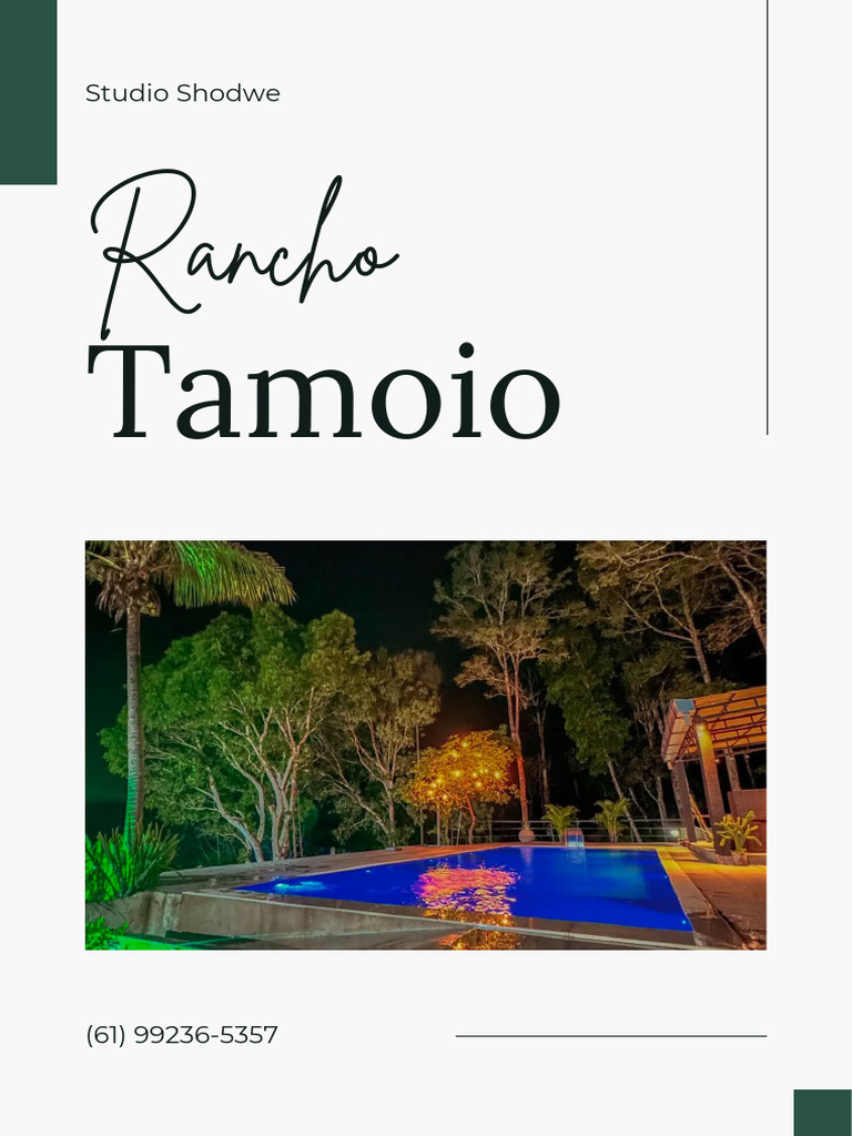 Green and White Simple Portfolio A4 Document | PDF