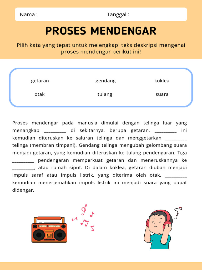 Proses Mendengar pada Manusia | PDF