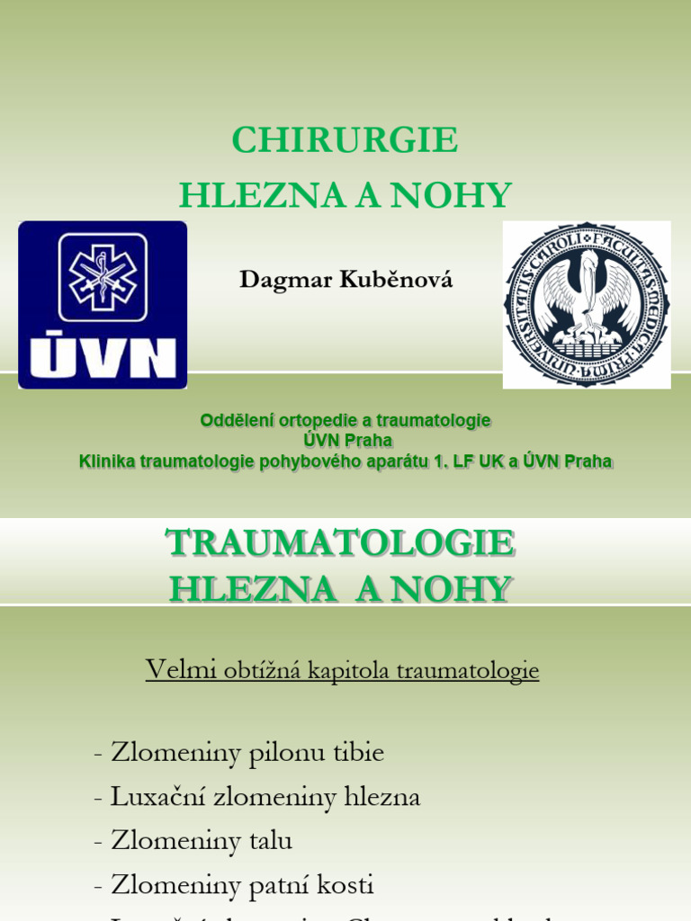 09 Chirurgie Nohy | PDF
