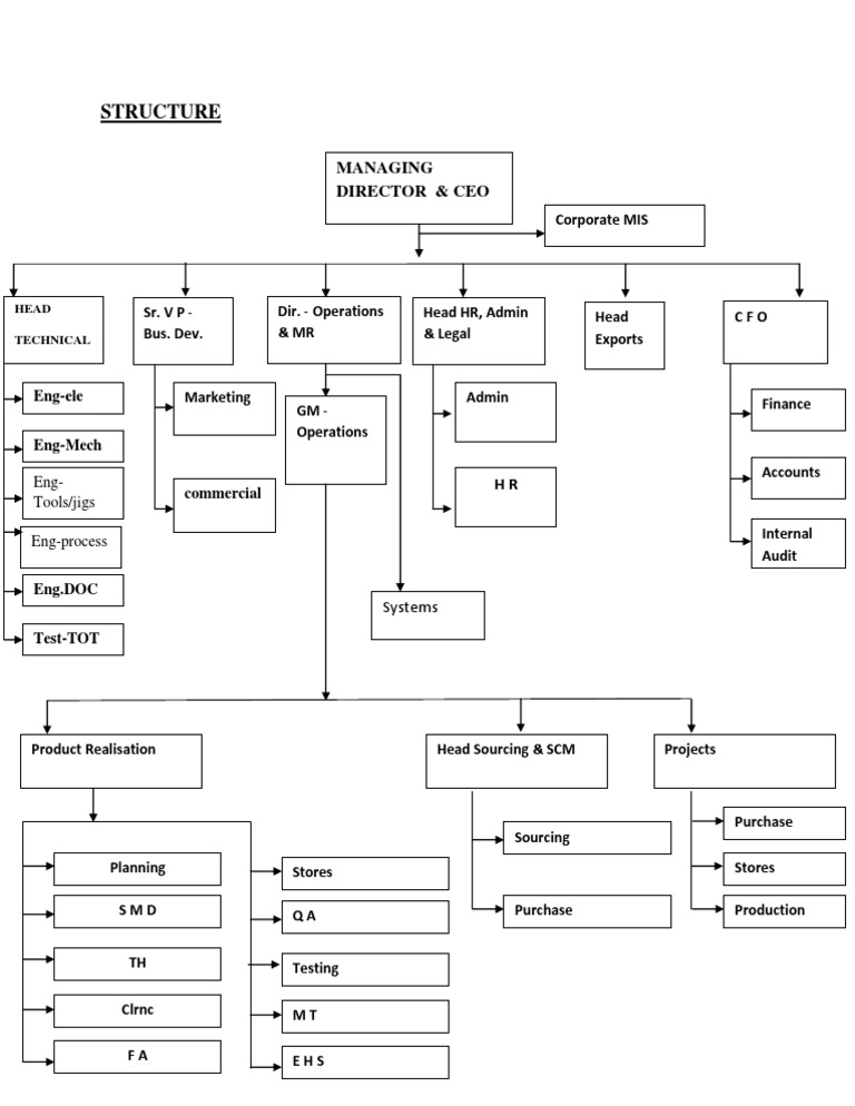 Organizational Structure Overview | PDF