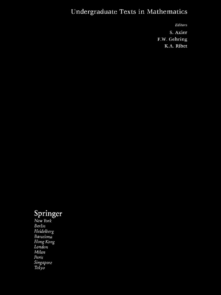 Complex Analysis by Gamelin | PDF
