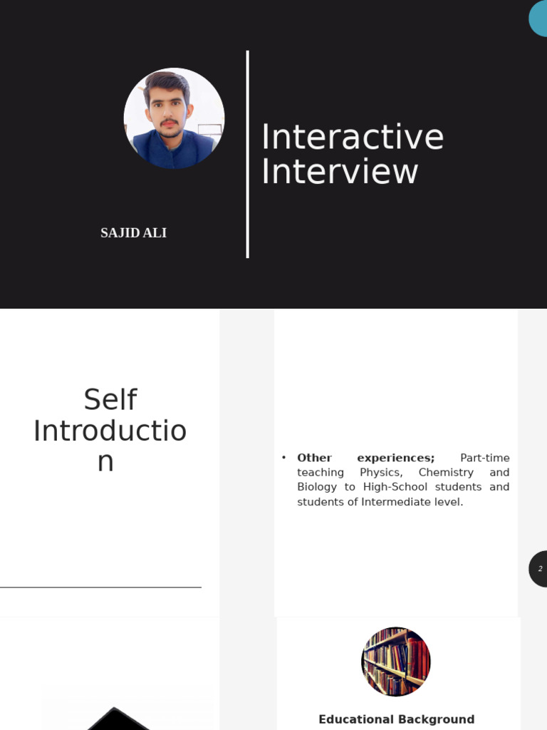 Interview Presentation Karim 1 | PDF | Polymerase Chain Reaction ...