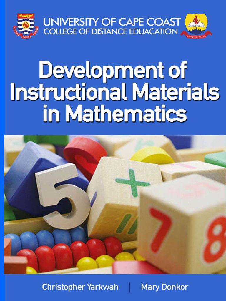 Core-Development of Instructional Material in Mathematics-1 | PDF ...