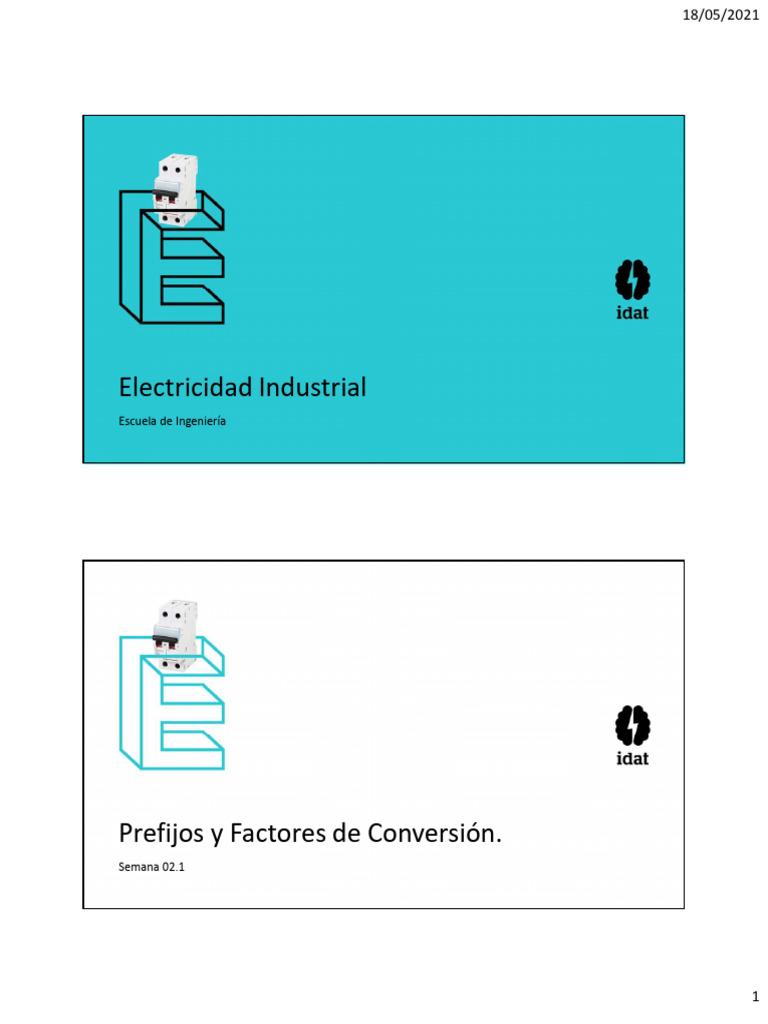 Prefijos y Factores de Conversión en Electrónica | PDF | Volumen ...