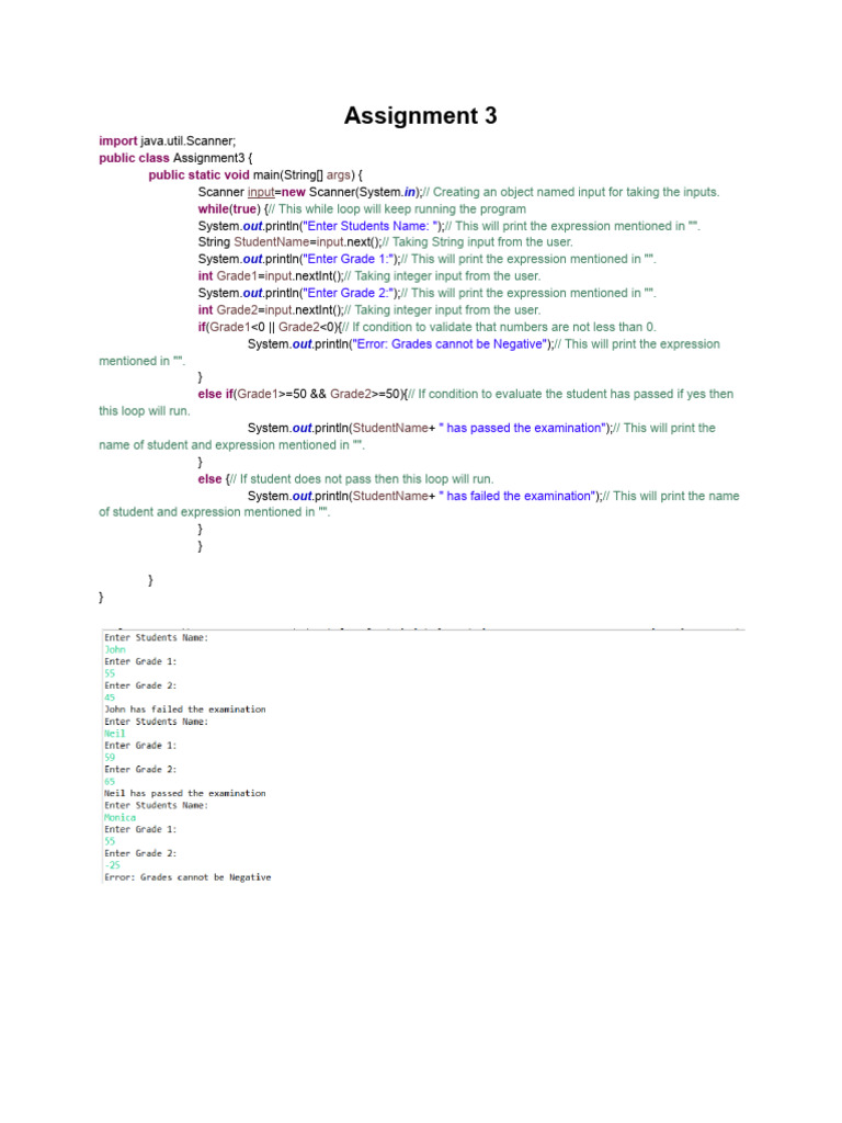 Assignment 3 PCP | PDF