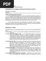 Standard Operating Procedure Number ODIDM - 2011 - 008 Conduct of Crime ...