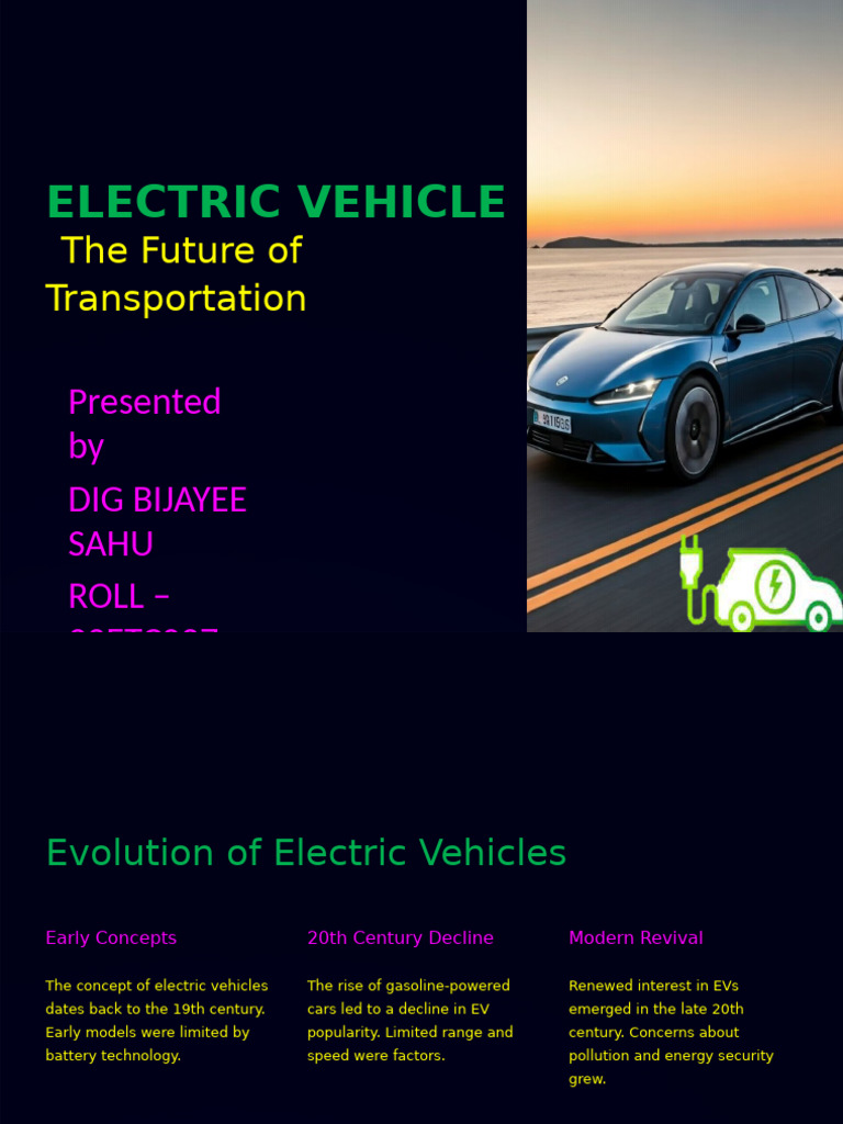 Electric Vehicles Final | PDF | Electric Vehicle | Hybrid Vehicle