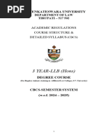 First Year LLB Syllabus | PDF