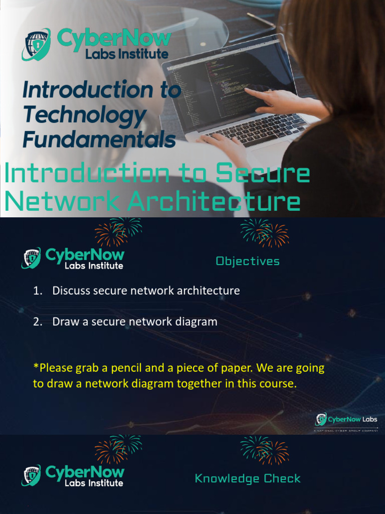 Intro to Secure Network Architecture | PDF | Computer Network | World Wide Web
