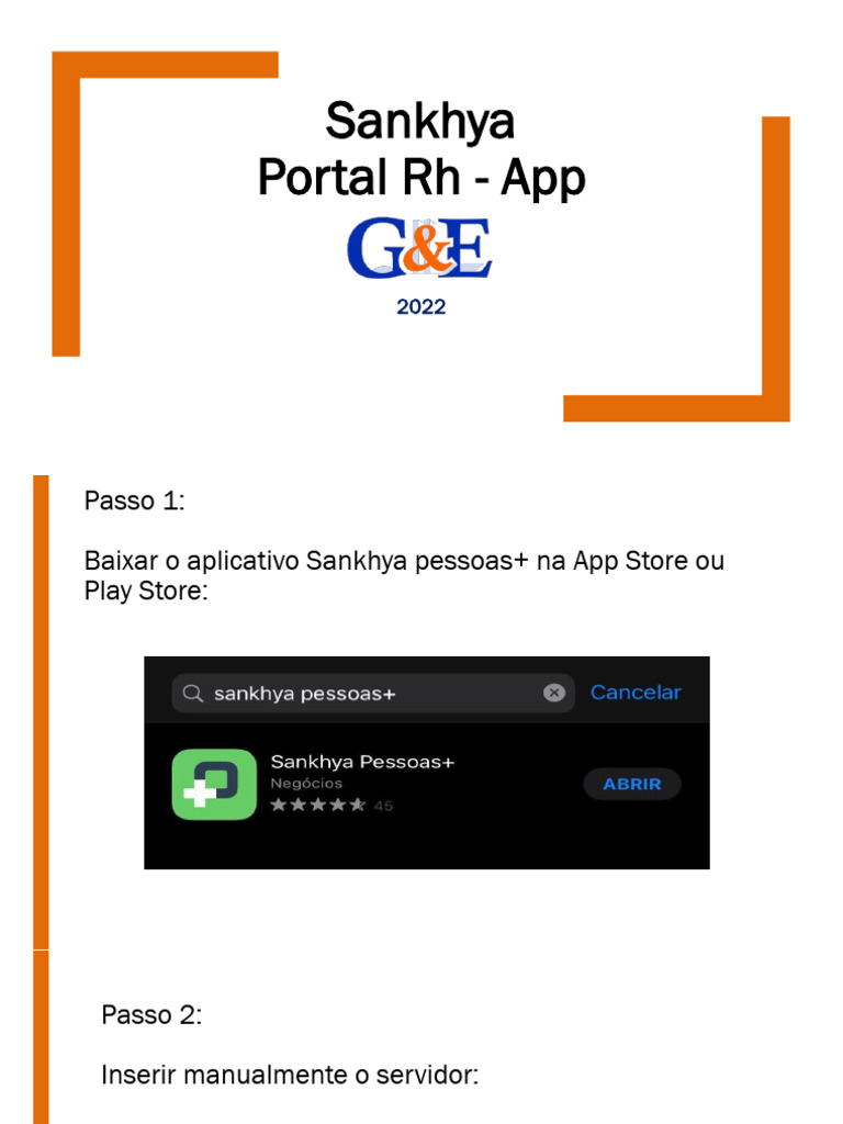 Acesso ao Holerite no App Sankhya | PDF