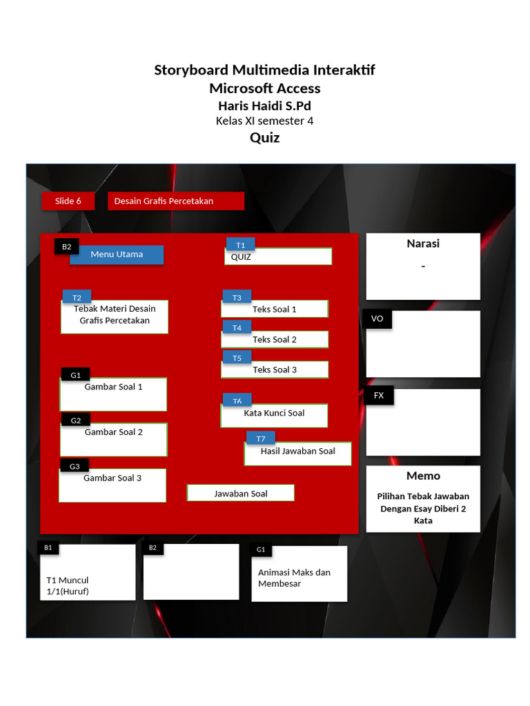 Storyboard Quiz2 | PDF