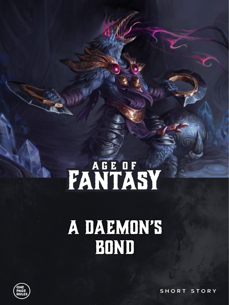 AoF - A Daemons Bond (Story Mission) | PDF