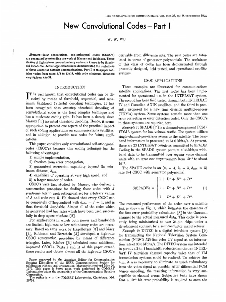 New_Convolutional_Codes_-_Part_I (1) | PDF | Information And ...