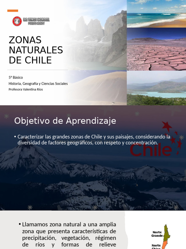 Primera Parte 5°ZONAS NATURALES DE CHILE | PDF