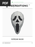 Nightwing Mask Paper Craft | PDF