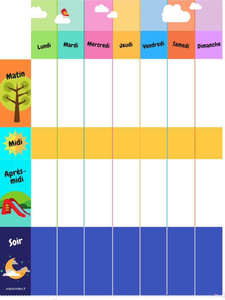 Semainier-unjourunjeu-w7lghb | PDF