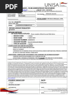 Unisa DSAR03 Address Change Form | PDF | Mail