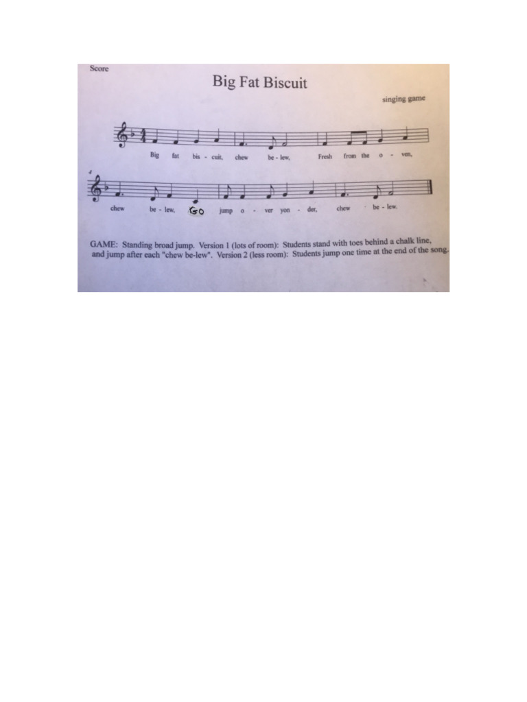 Big Fat Biscuit | PDF