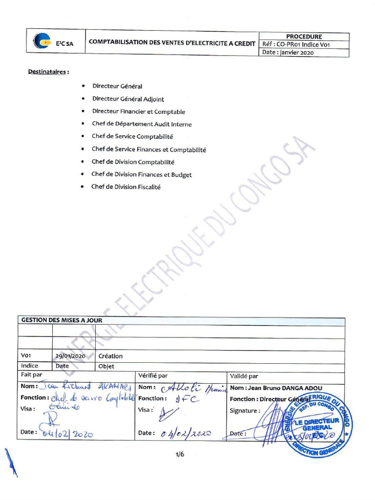 Procedure Co Pr01 v01 | PDF