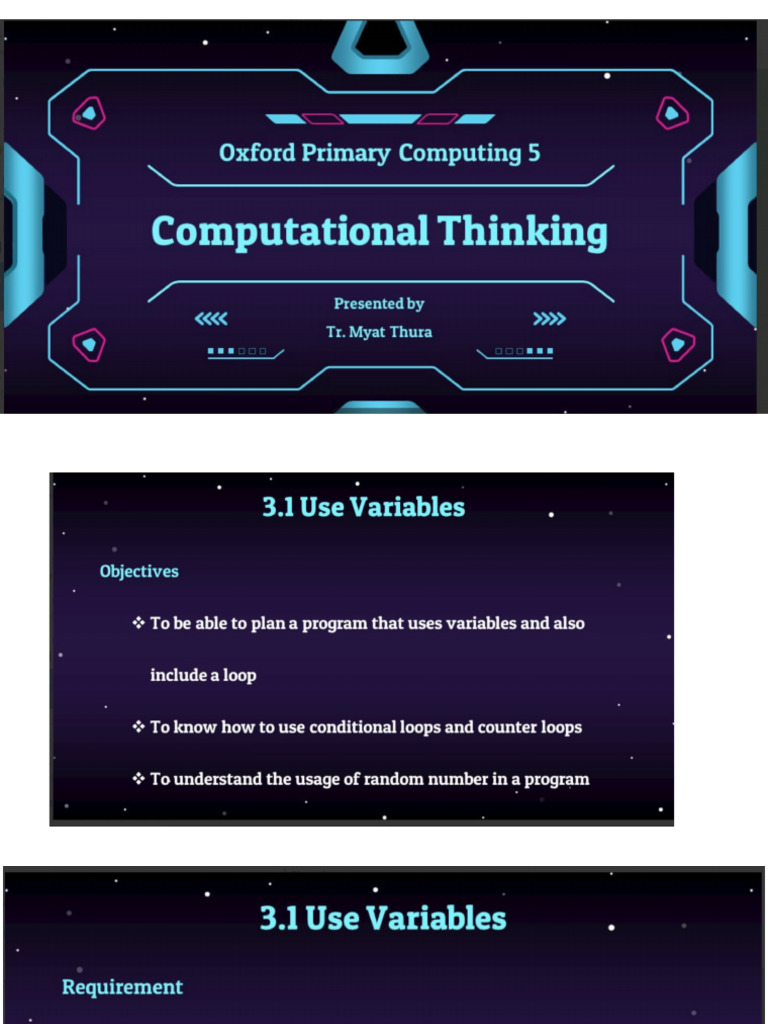 Computational Thinking | PDF