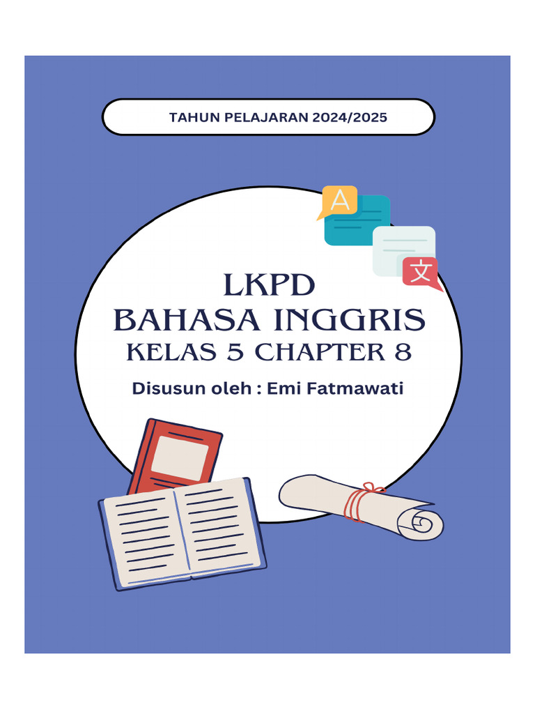 LKPD Kelas 5 Chapter 8 | PDF
