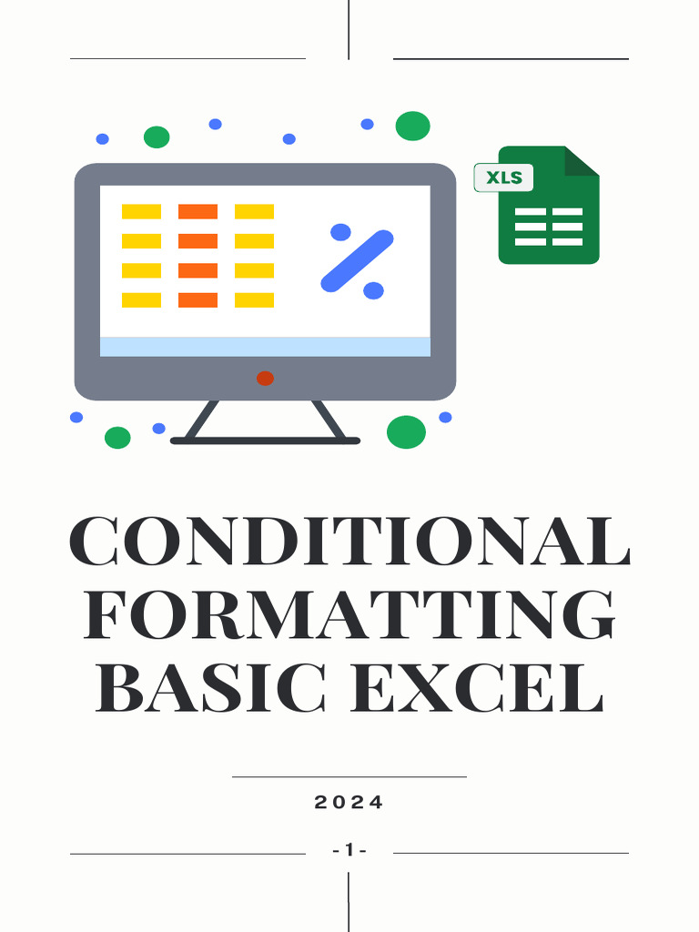 Basic Conditional Formatting Excel | PDF