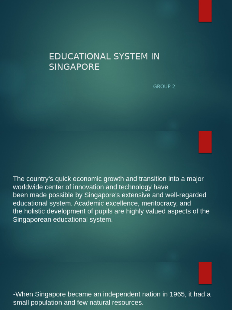 Overview of Singapore's Education System | PDF | Preschool | Singapore