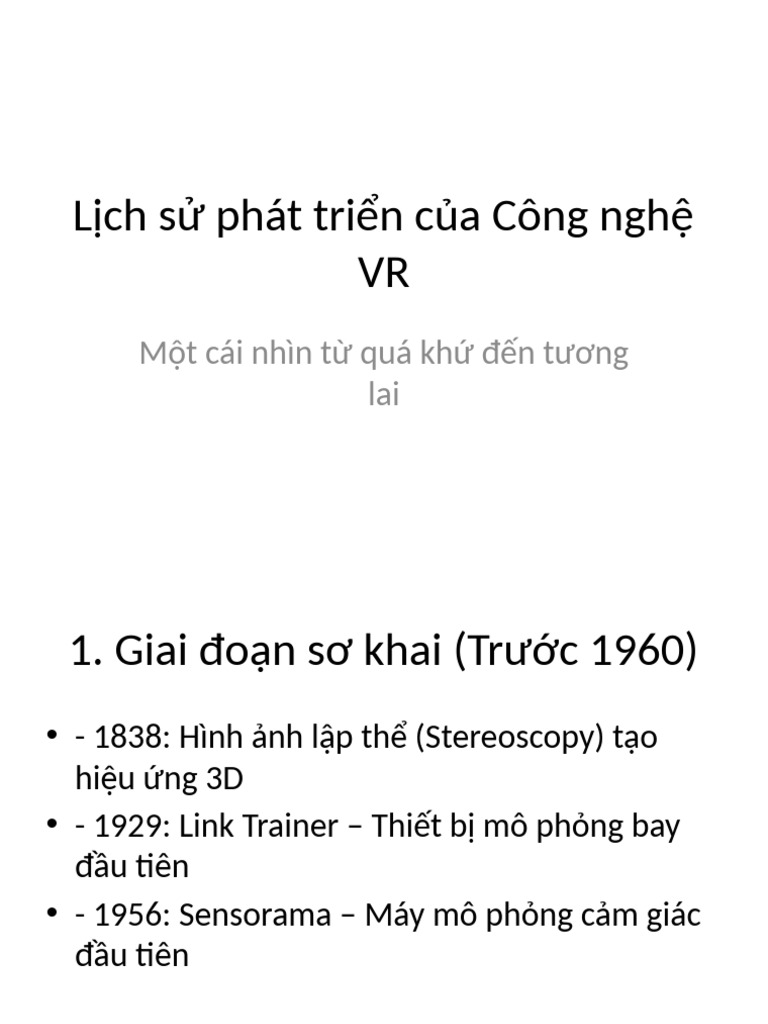 Lich Su VR | PDF