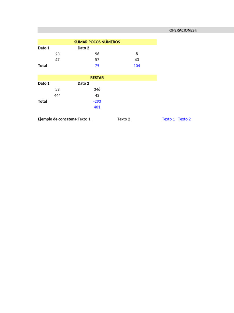 Practica Excel | PDF
