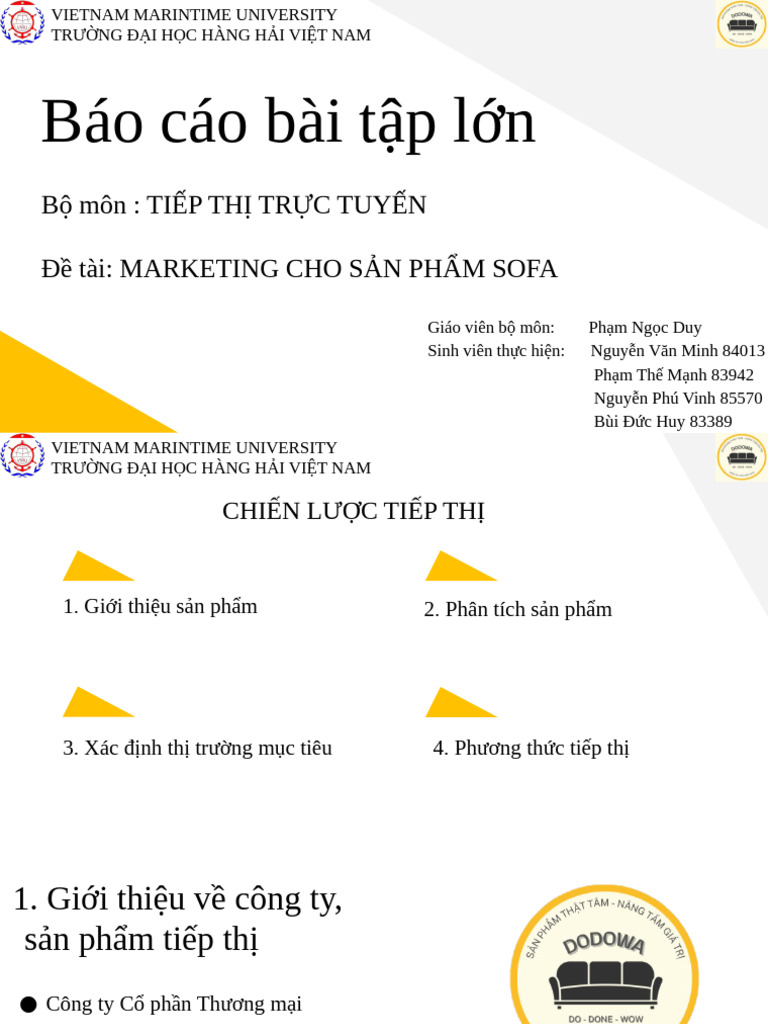 Report TTTT Sofa N02 | PDF