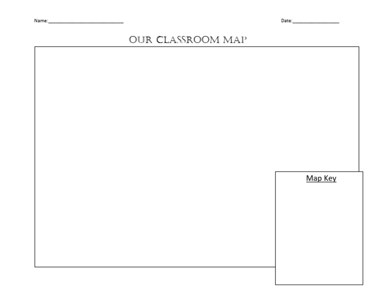 Classroom Map and Key Guide | PDF