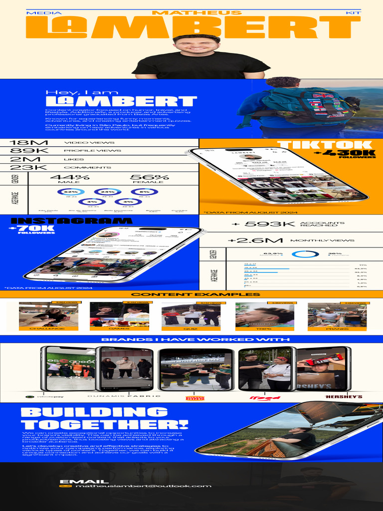 Media Kit Lambert English | PDF