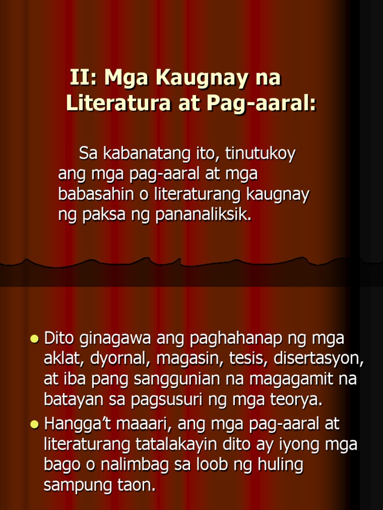 Kaugnay Na Literatura Kahulugan At Halimbawa Ng Mga I - vrogue.co