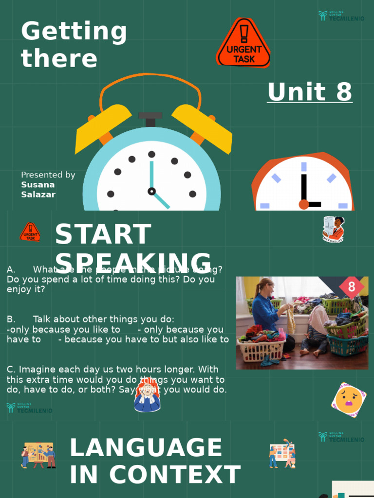 CPEL 6 Unit 8 Getting There | PDF | Vocabulary | Human Communication
