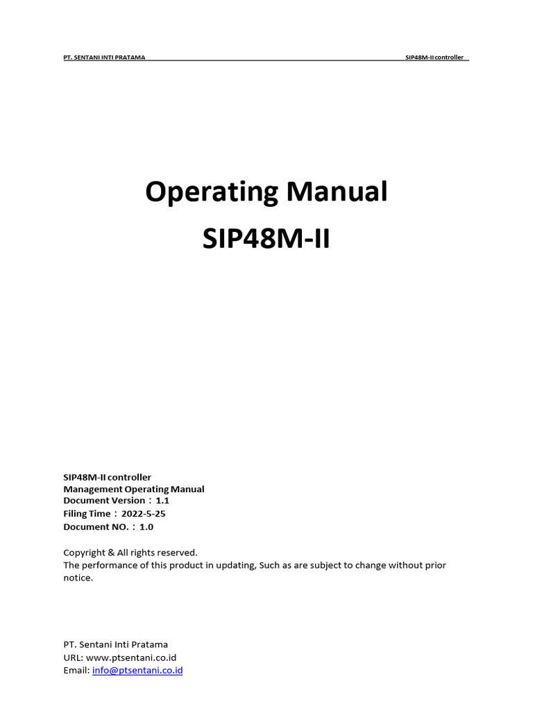 SIP48M - User Manual - ID | PDF | Menu (Computing) | Rectifier