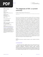 Updated DIC Definition and Scoring 2025 | PDF | Medical Diagnosis ...