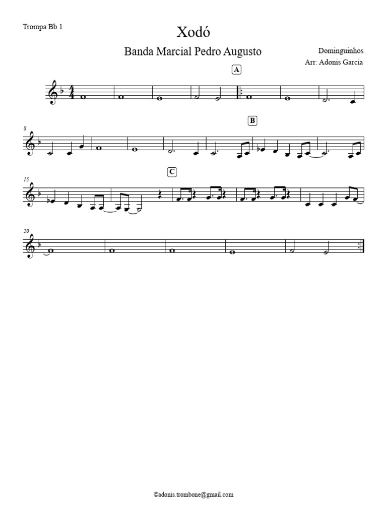 Xodó Trompa 1 | PDF