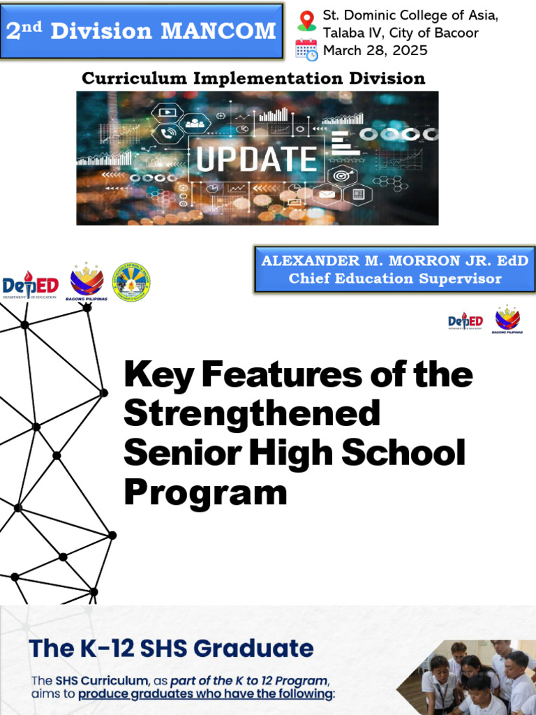 Strengthened Shs Curriculum Program | PDF