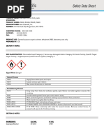 Alpet D2 Surface Sanitizer SDS en | PDF | Safety | Working Conditions