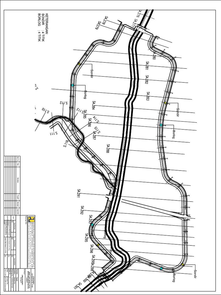 Lokasi Sondir Dan Handbor | PDF