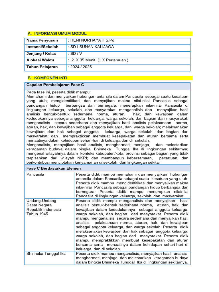 MA P.PANCASILA PEMB 8 SSMT 2 | PDF