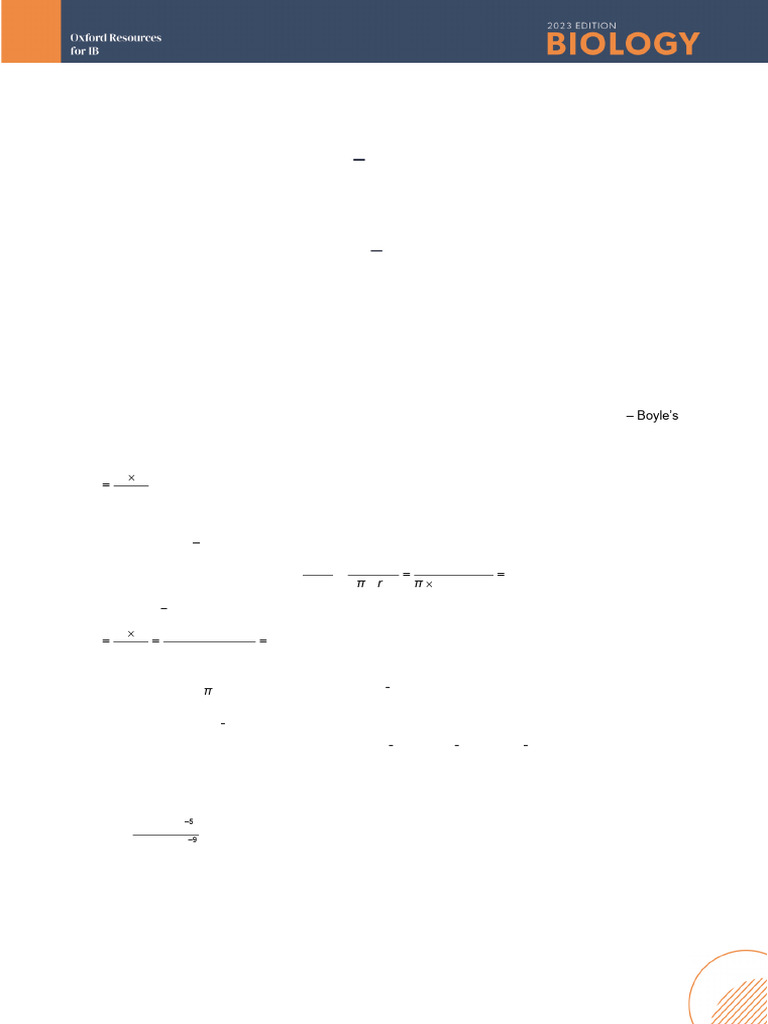 IB Biology HL: Data-Based Questions Answers (Theme A) | PDF | Cell ...