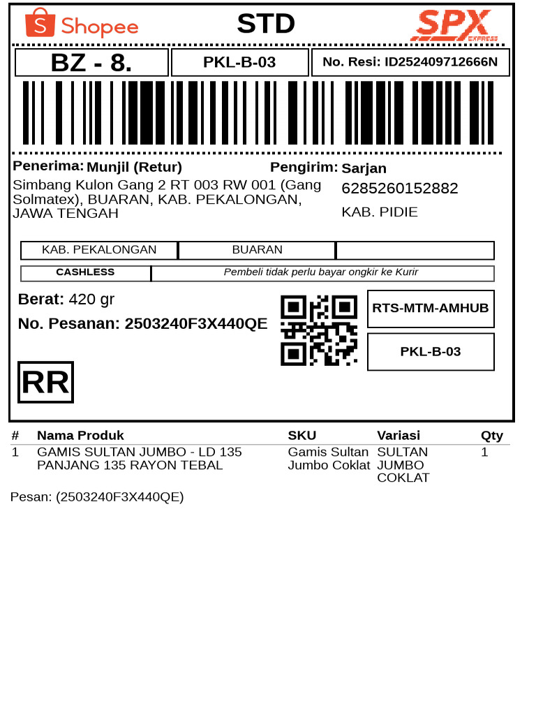 Get Return Label | PDF