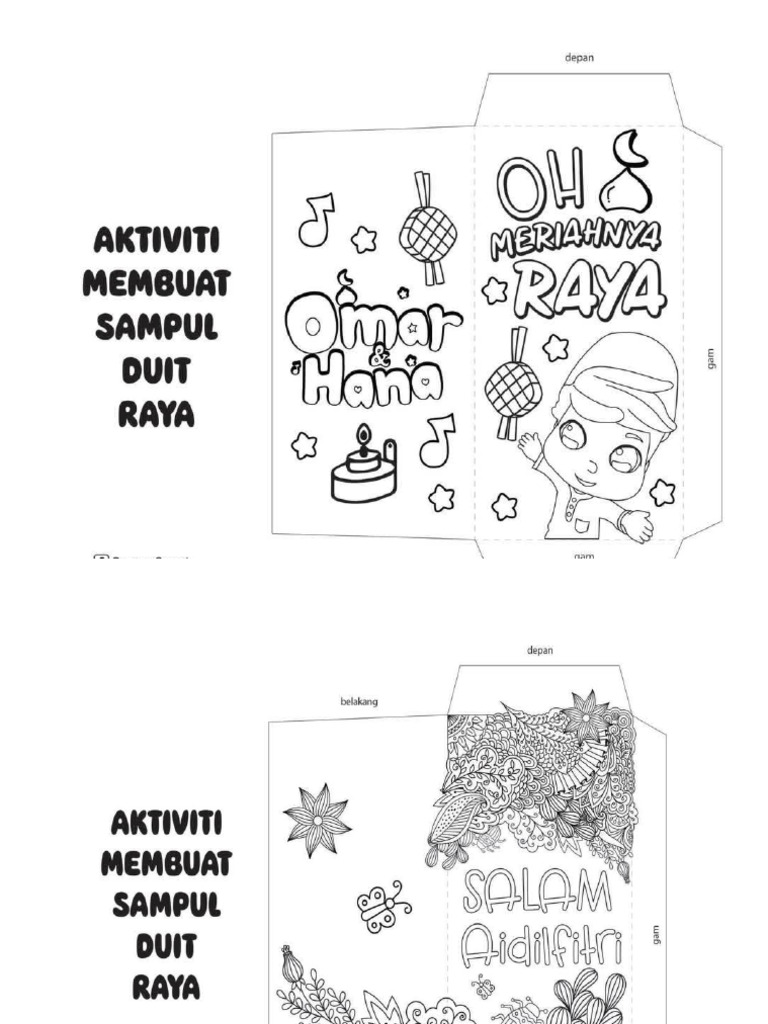 Sampul Duit Raya | PDF