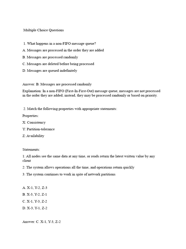 NPTELAssign6 | PDF | Computer Network | Latency (Engineering)
