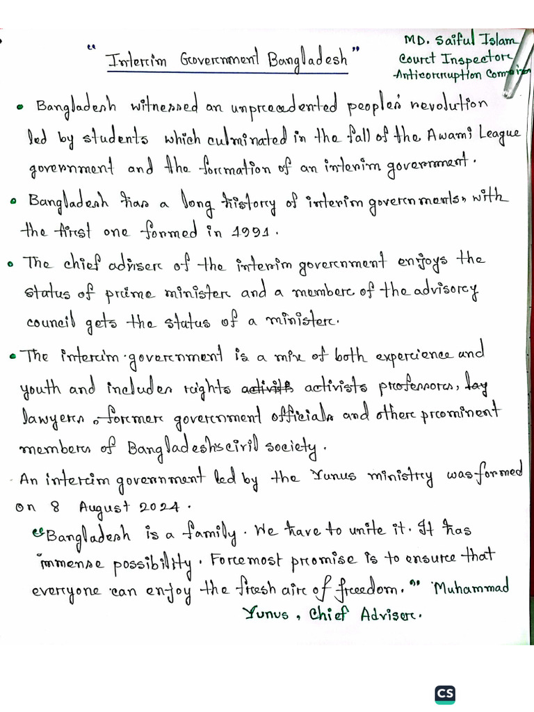 Interim Government | PDF